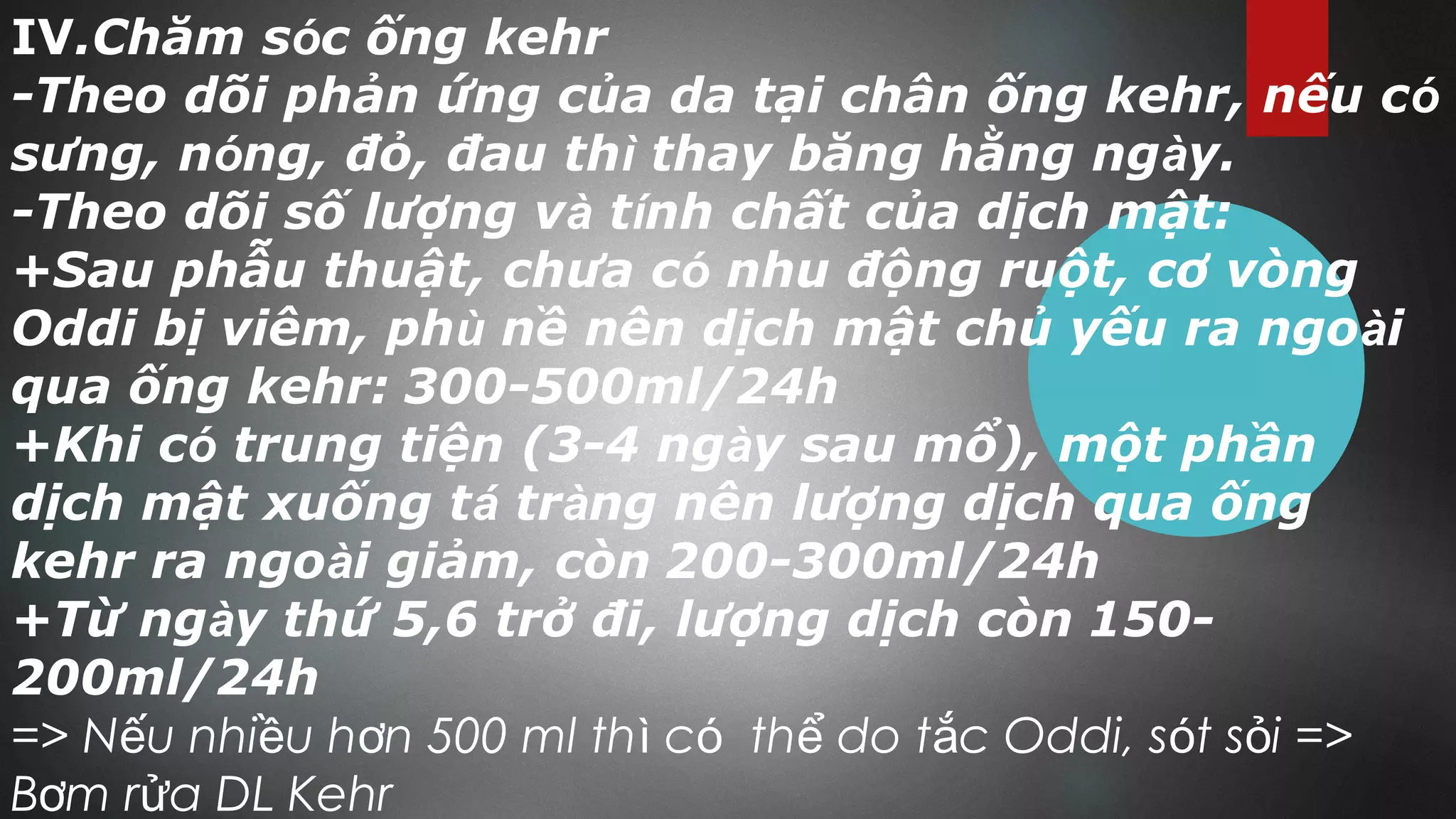 Dẫn lưu kehr | PPT