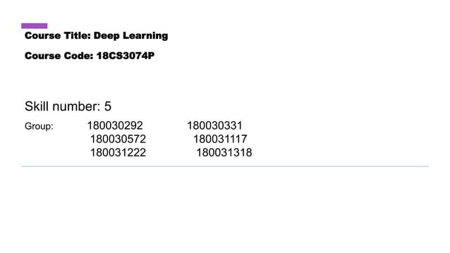 Implement LST perform LSTm stock Makrket Analysis | PPT