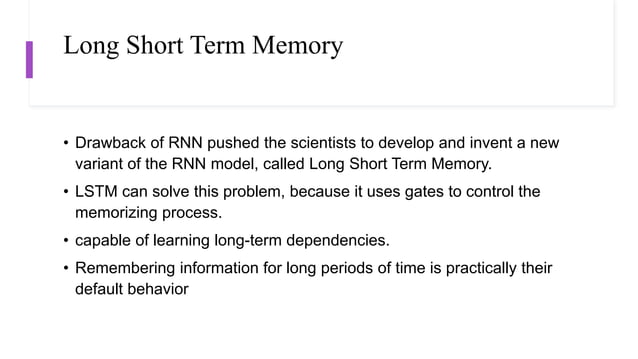 Implement LST perform LSTm stock Makrket Analysis | PPT