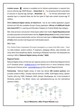 WHAT IS A DIGITAL LIBRARY? EXPLAIN NDLI AND ITS CONTRIBUTION. | PDF | Databases | Computer ...