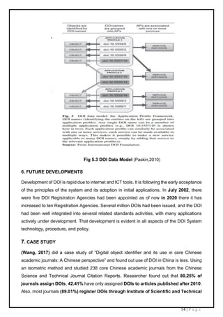 WHAT IS DIGITAL OBJECT IDENTIFIER? EXPLAIN ITS FEATURES AND OPERATION | PDF