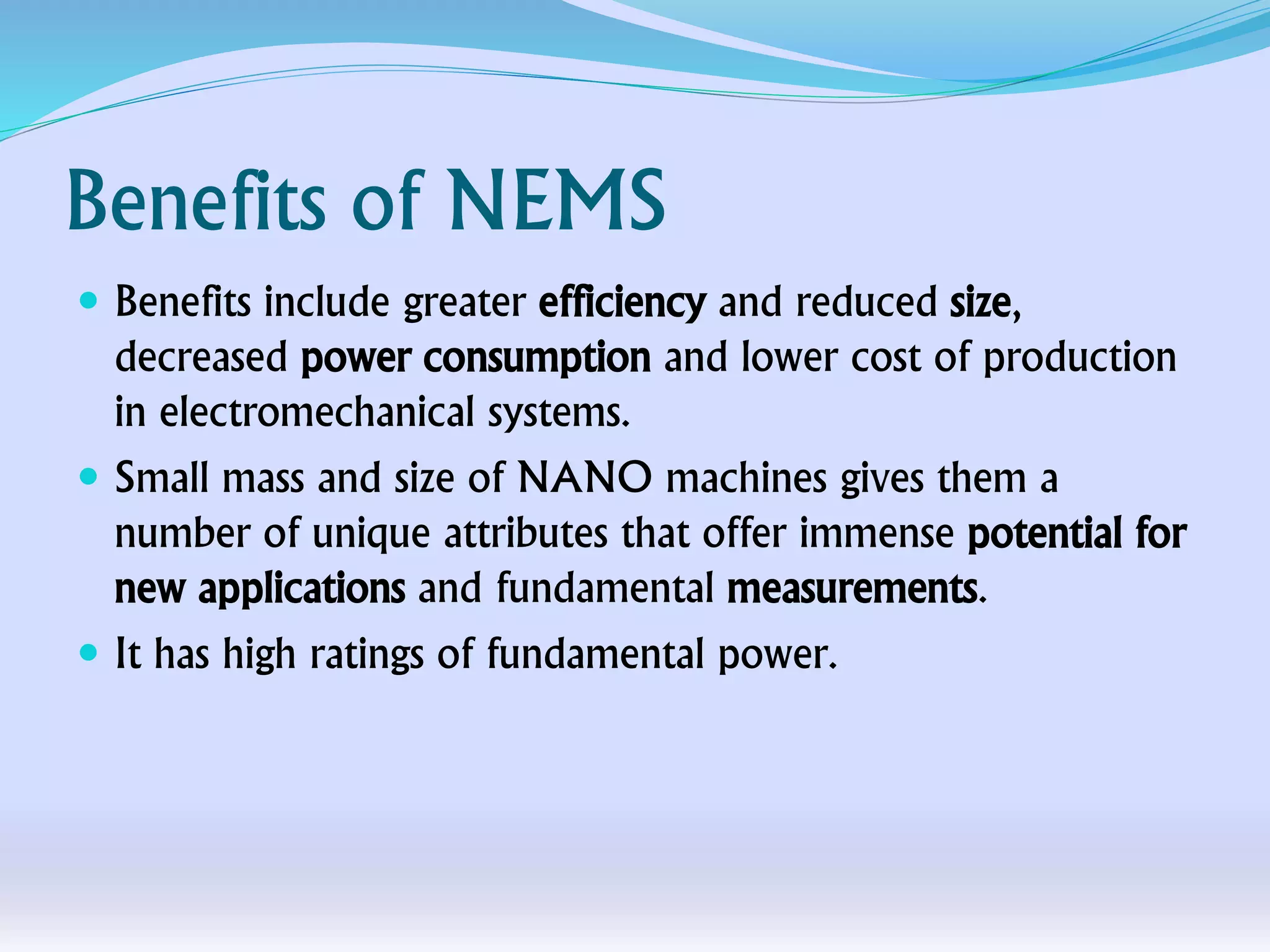 mems and nems | PPTX