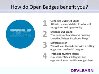 Open Badges: How IBM Launched a Bold New Initiative to Attract, Engage ...