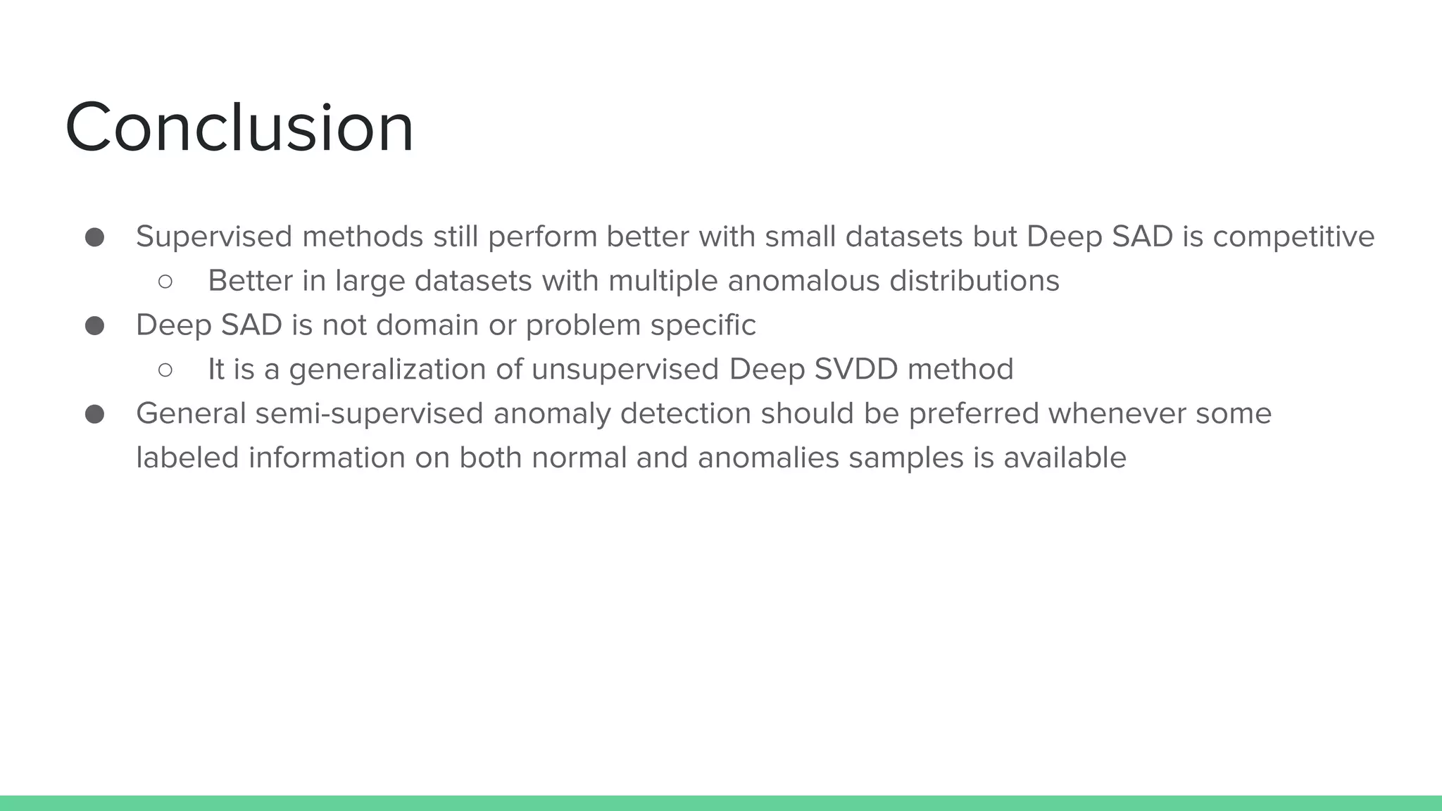 Deep Semi-Supervised Anomaly Detection | PPTX | Technology & Computing