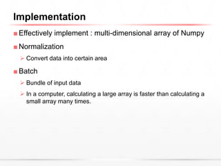deep learning from scratch chapter 3 neural network | PPTX