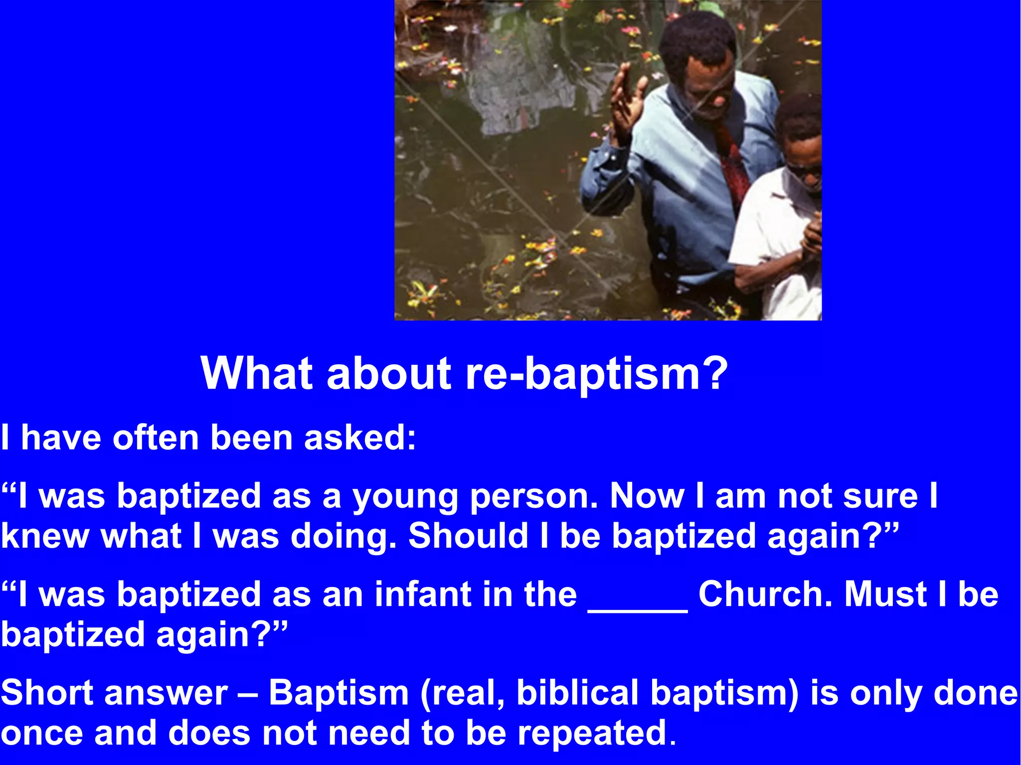 Dliscipleship Lesson No. 3 Baptism | PPT