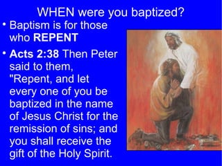 Dliscipleship Lesson No. 3 Baptism | PPT