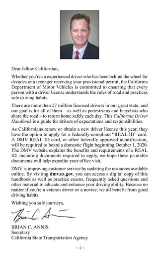 California DMV 2019 drivers handbook | PDF