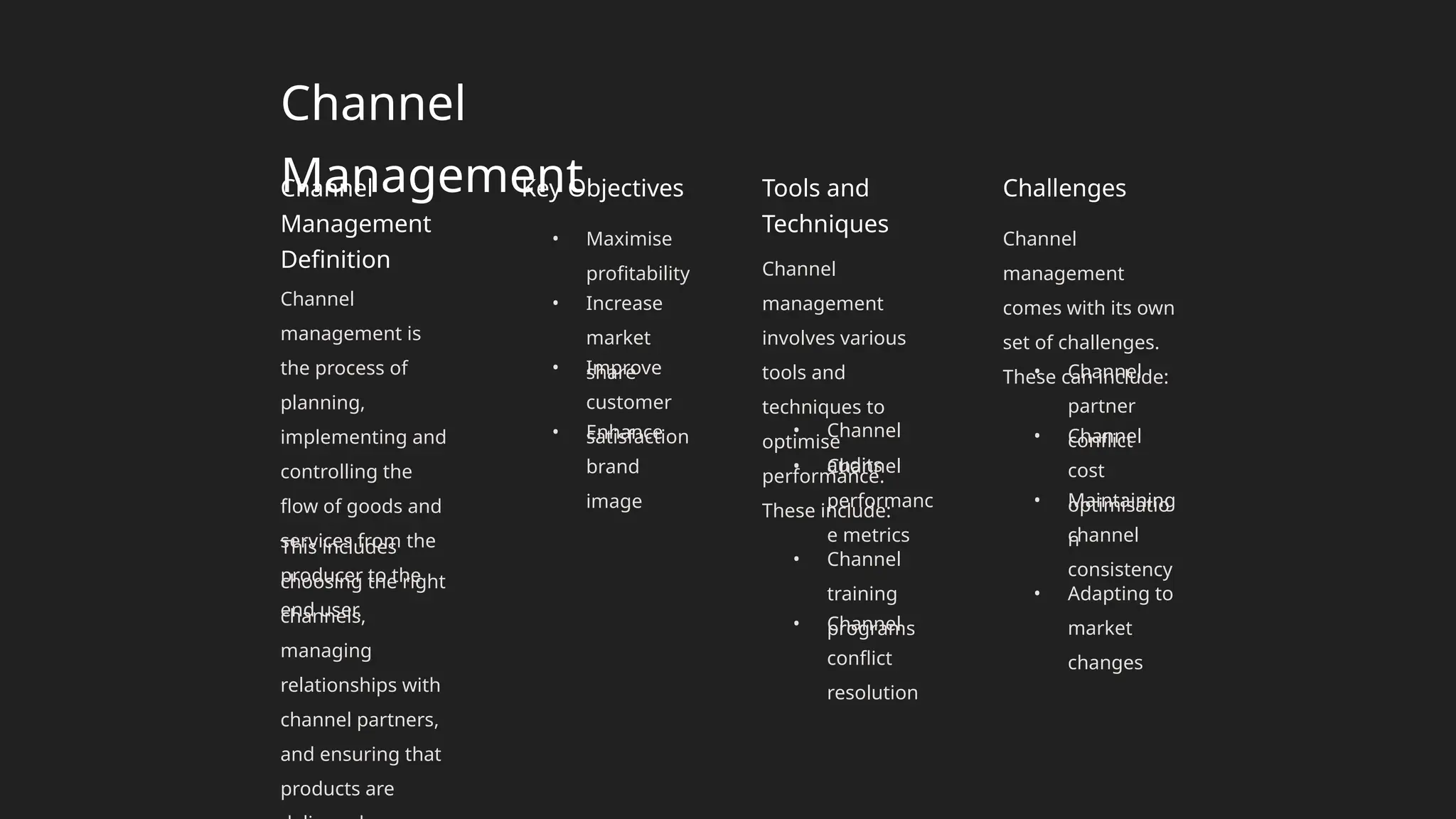 CHANNELS OF DISTRIBUTION IN MARKETING MANAGEMENT | PPTX