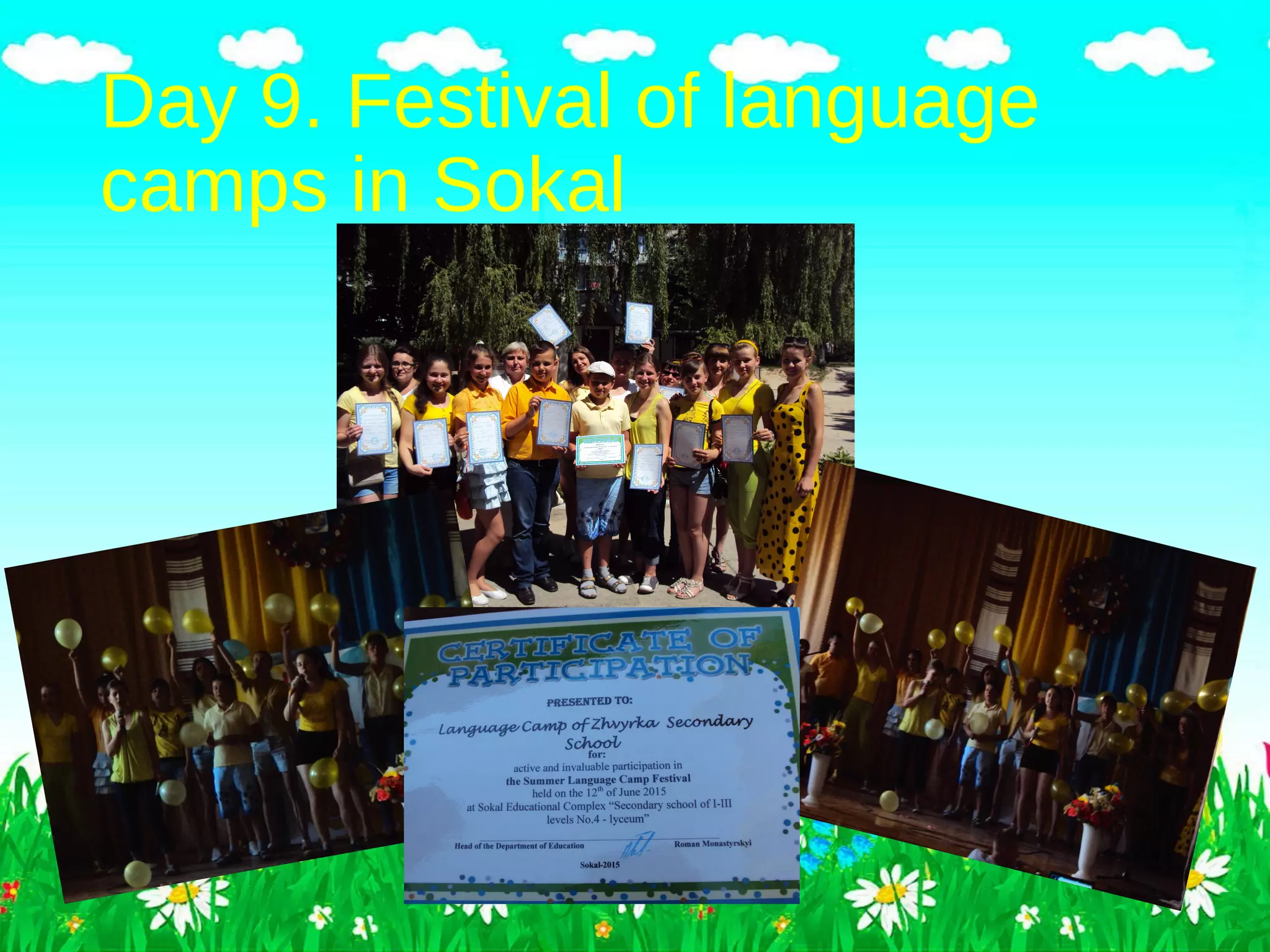 summer language camp | PPT