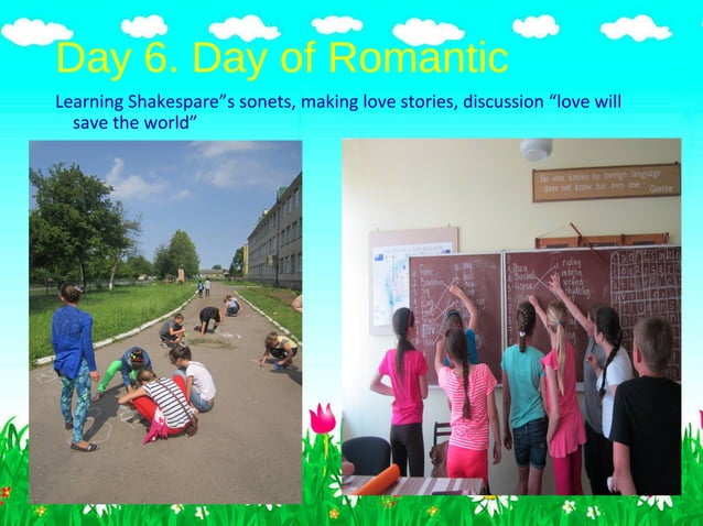 summer language camp | PPT