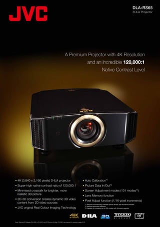 JVC DLA-RS Series Projectors | PDF