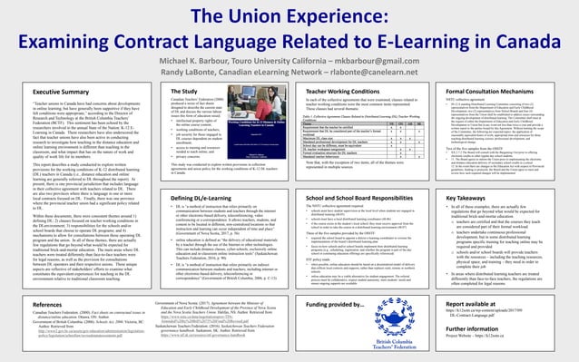 DLAC 2020 - The Union Experience: Examining Contract Language Related ...
