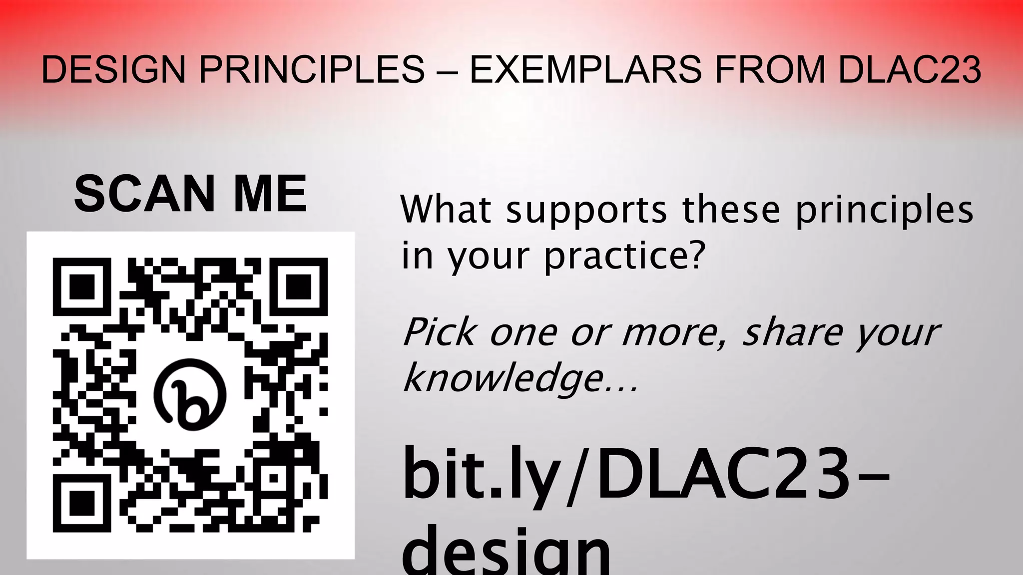 DLAC 2023 - Design Principles for Digital Learning and NSQOL Standards: Commonalities ...