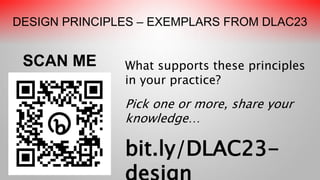DLAC 2023 - Design Principles for Digital Learning and NSQOL Standards: Commonalities ...