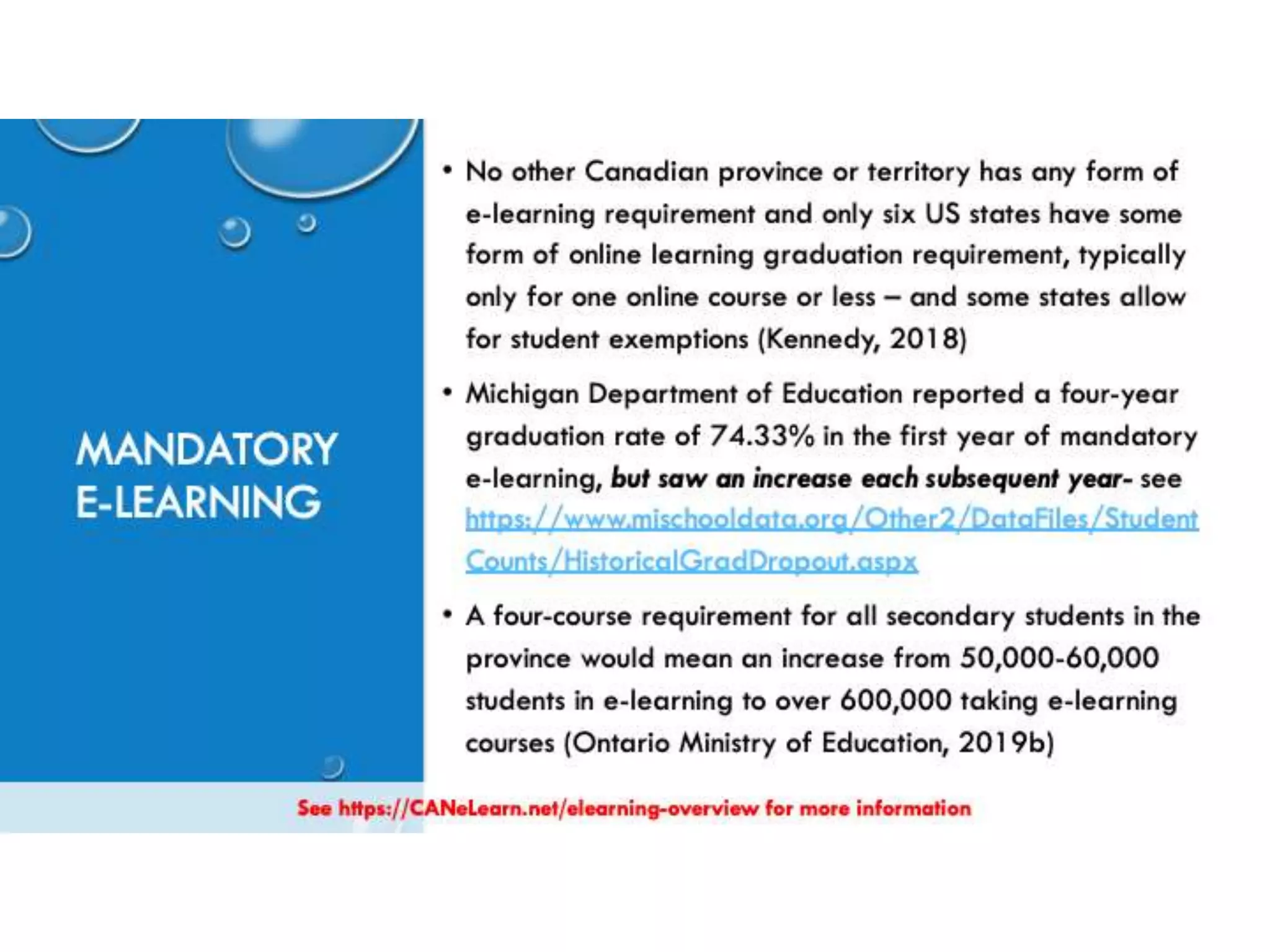 DLAC 2020 Mandatory e-Learning in Ontario | PPT