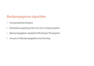 Backpropagation (DLAI D3L1 2017 UPC Deep Learning for Artificial ...