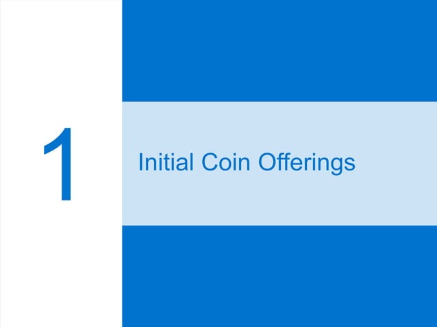 Initial Coin Offerings as Project Finance | PPT
