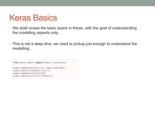 Keras: A versatile modeling layer for deep learning | PPTX