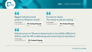 DLA Piper HS2 Case Study first presented at MIPIM 2014 - A route to success mipim 2014 | PPT