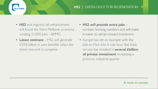 DLA Piper HS2 Case Study first presented at MIPIM 2014 - A route to success mipim 2014 | PPT ...