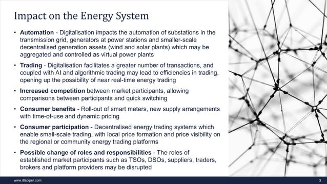 Digitalisation in the Energy Sector | PPTX