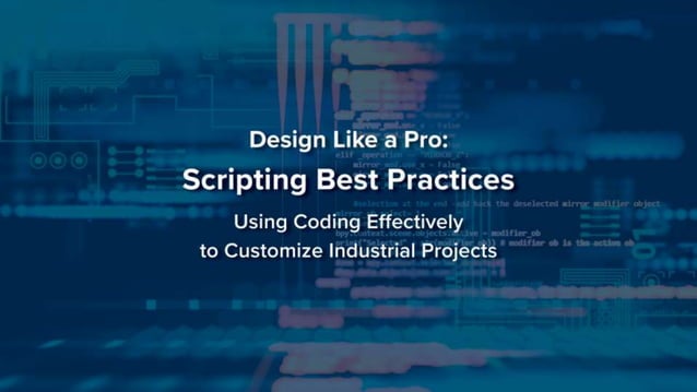 Design Like a Pro: Scripting Best Practices | PPT