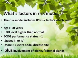 CNS Prophylactic in high grade lymphoma | PPT