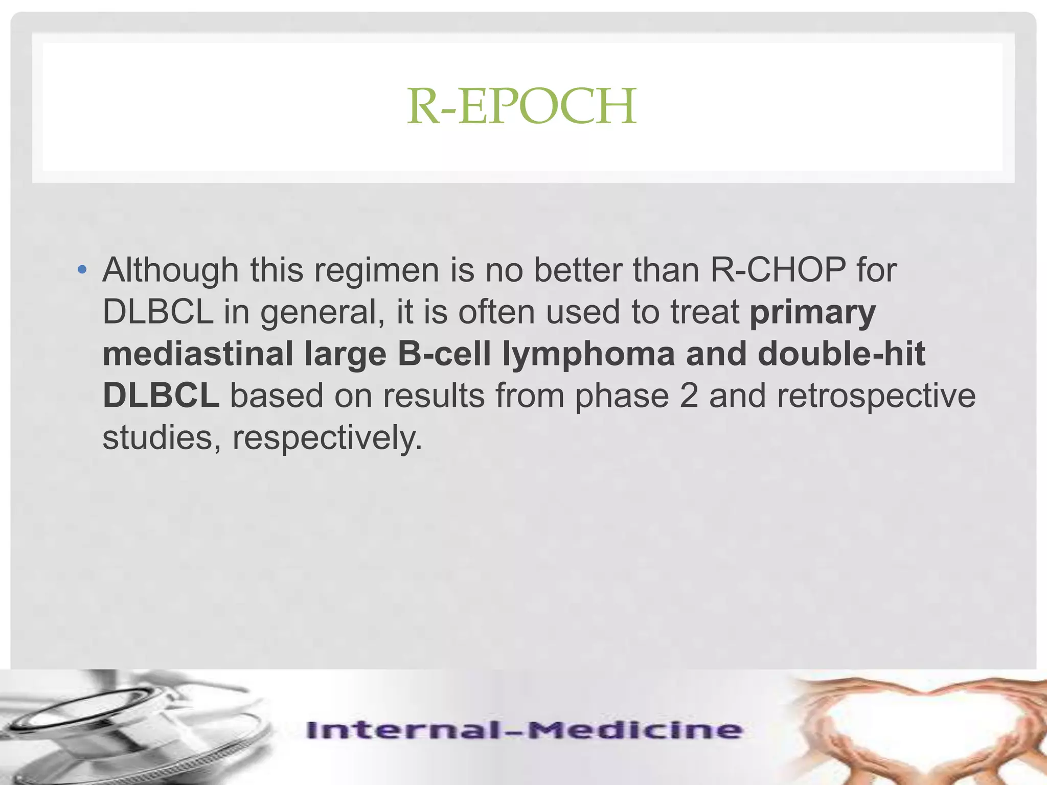 Diffuse large B-cell lymphoma | PPTX