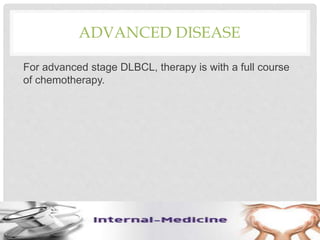 Diffuse large B-cell lymphoma | PPTX