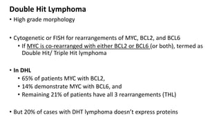 DLBCL- Recent Molecular Classification.pptx