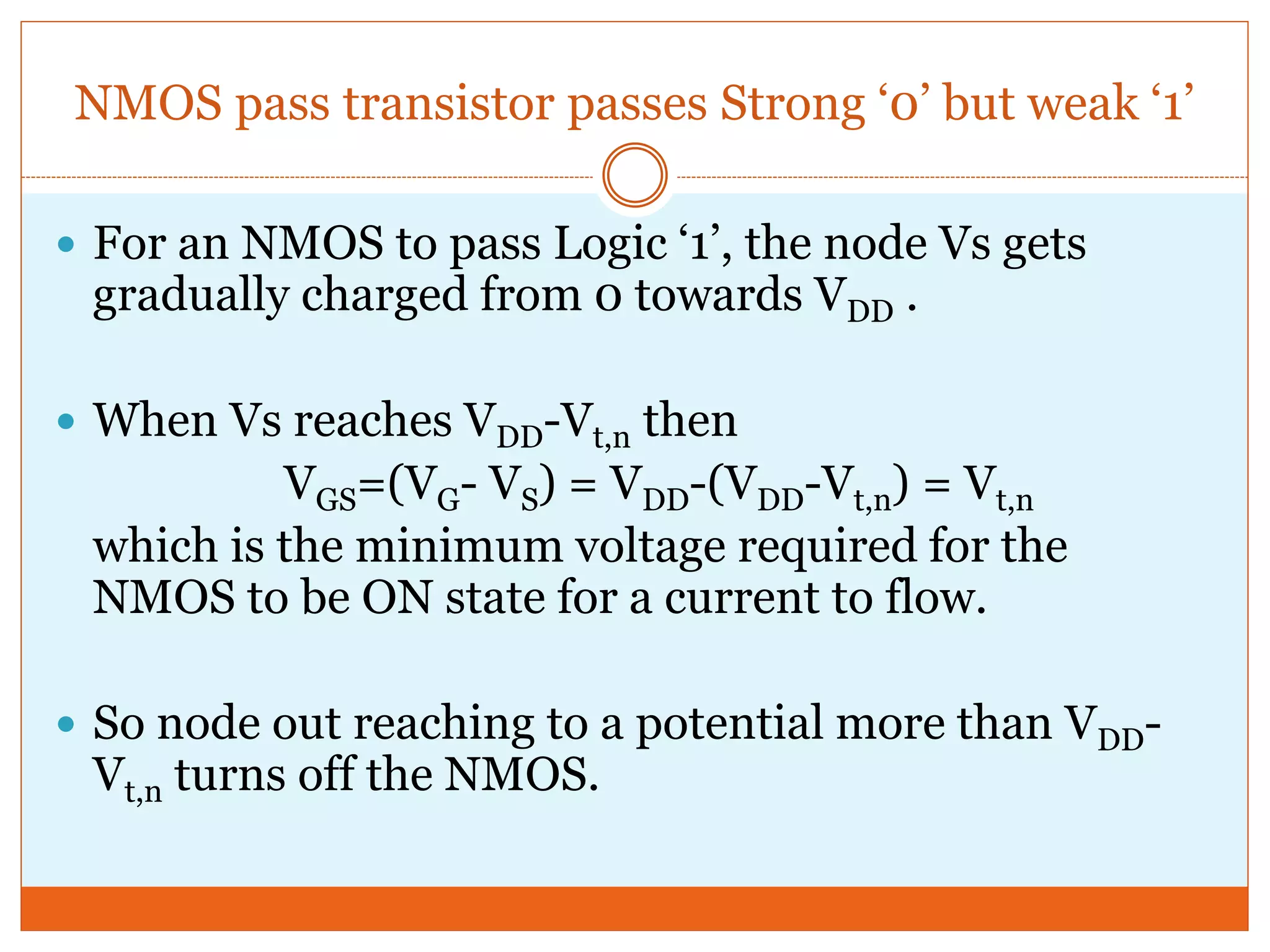 Pass Transistor Logic Pptx