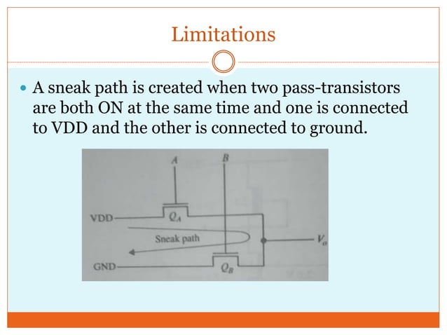 Pass Transistor Logic Pptx Programming Languages Computing