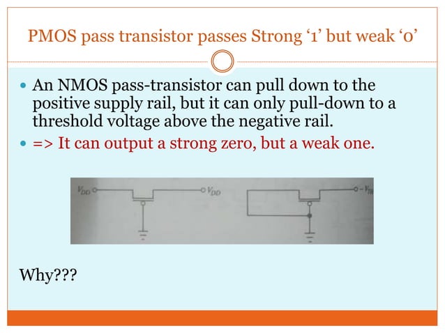 Pass Transistor Logic Pptx Programming Languages Computing