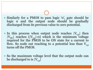 Pass Transistor Logic | PPTX