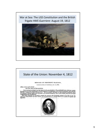 The War of 1812: Causes, Consequences, and Lasting Impacts | PDF