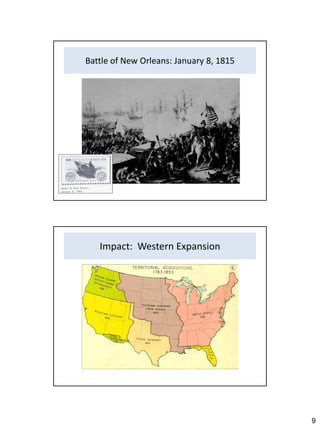 The War of 1812: Causes, Consequences, and Lasting Impacts | PDF