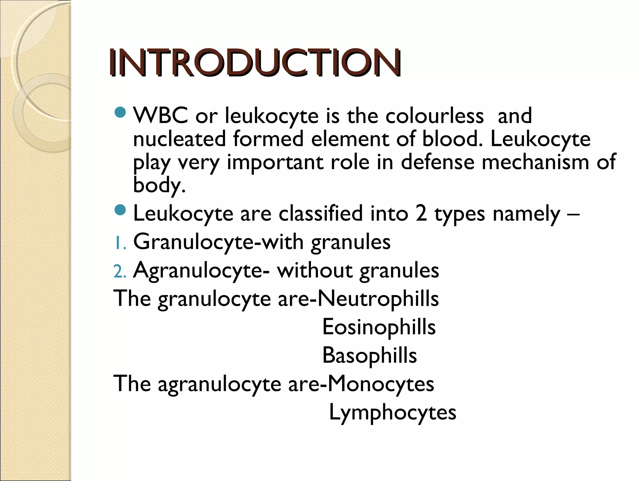 DLC differential leucocyte count | PDF