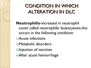 DLC differential leucocyte count | PDF