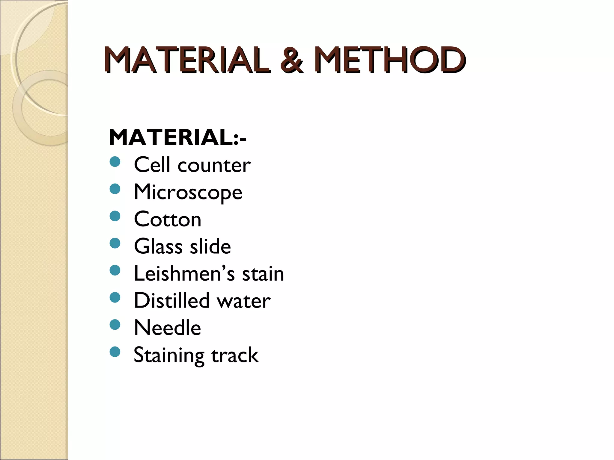 Dlc by peripheral smear comparison with automated differential | PPT