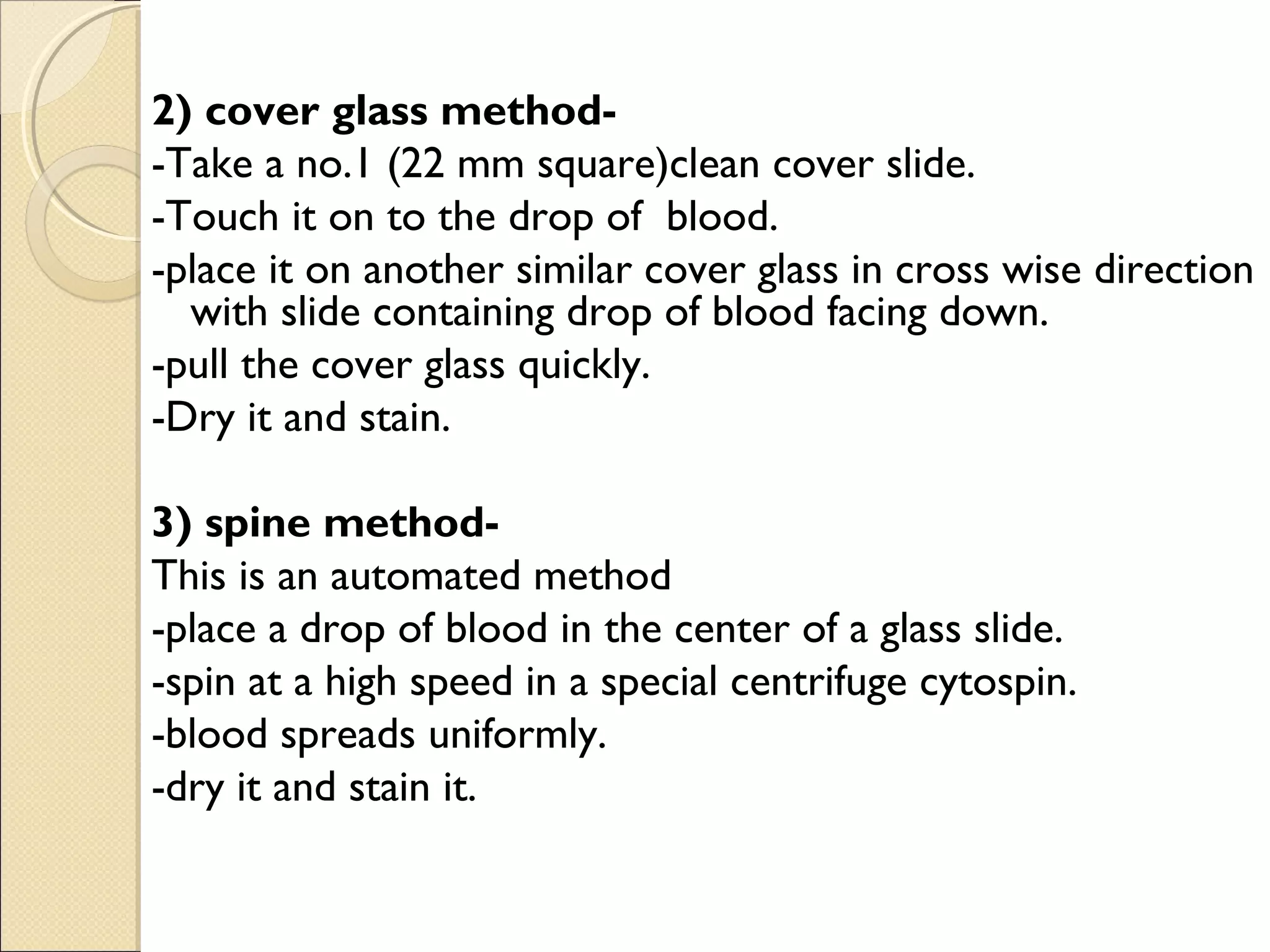 Dlc by peripheral smear comparison with automated differential | PPT