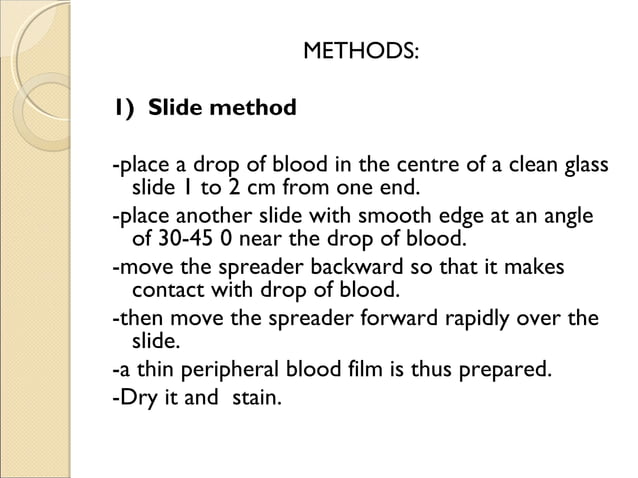 Dlc by peripheral smear comparison with automated differential | PPT