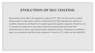 DLC Coatings | PPTX