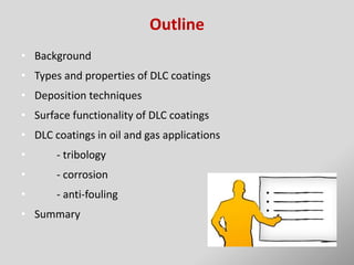 DLC coatings in oil and gas production | PPT