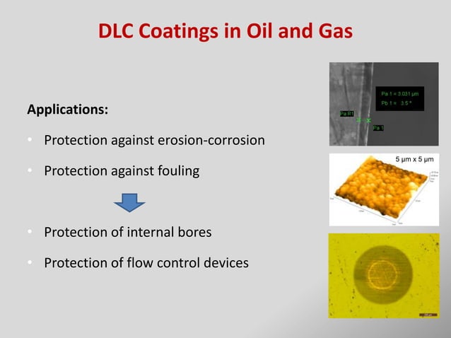 DLC coatings in oil and gas production | PPT
