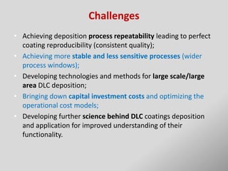 DLC coatings in oil and gas production | PPT