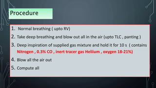 Dlco/tlco | PPT | Lung and Respiratory Health | Diseases and Conditions