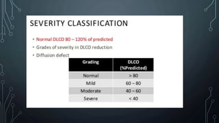 Dlco/tlco | PPT | Lung and Respiratory Health | Diseases and Conditions