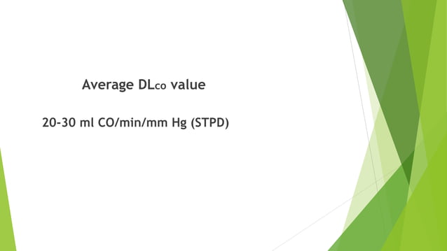 DLCO | PPT | Lung and Respiratory Health | Diseases and Conditions