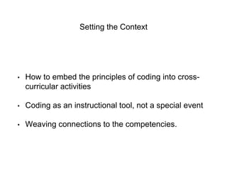 Coding Unplugged--No Screens attached | PPTX